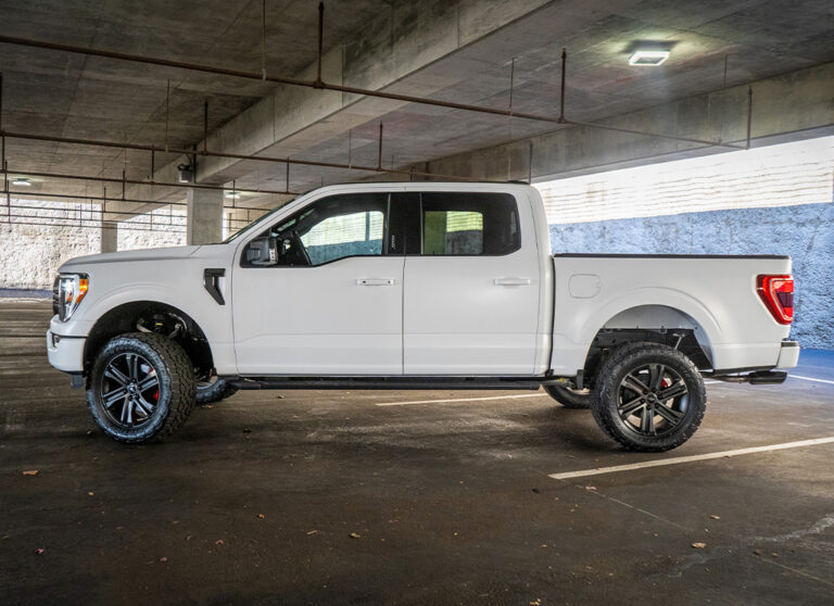 2022 Ford F-150 – Customizing an Awesome Satin White Lifted Build – VIP ...