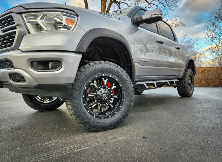 2023 Ram 1500 – Lifted Silver and Black Offroad Build – VIP Auto ...