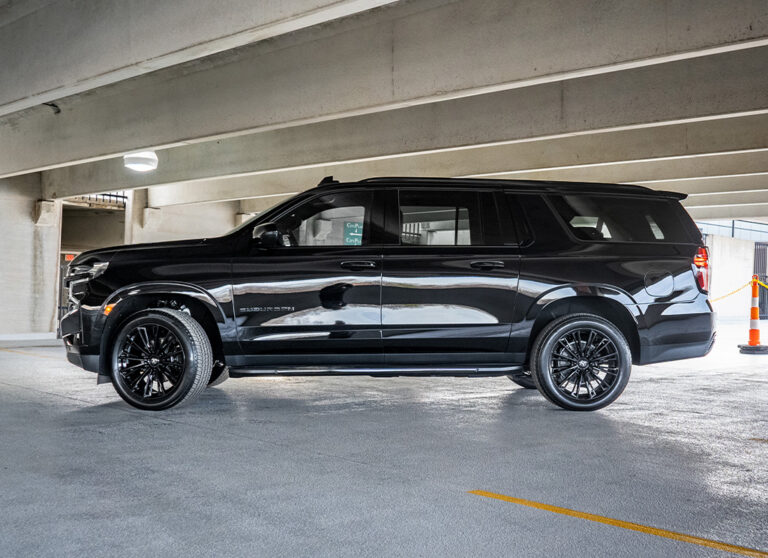 This 2023 Blackout Suburban Looks Like a Secret Service SUV – VIP Auto ...
