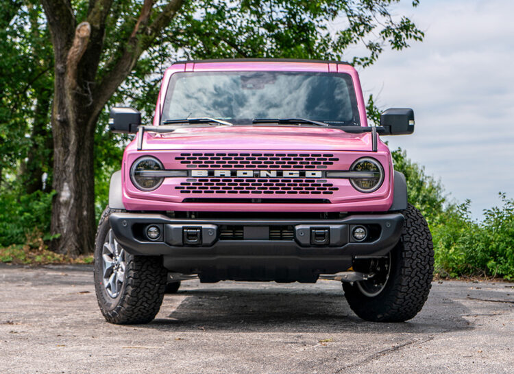 Iridescent Pink 2023 Ford Bronco Custom Build – VIP Auto Accessories Blog