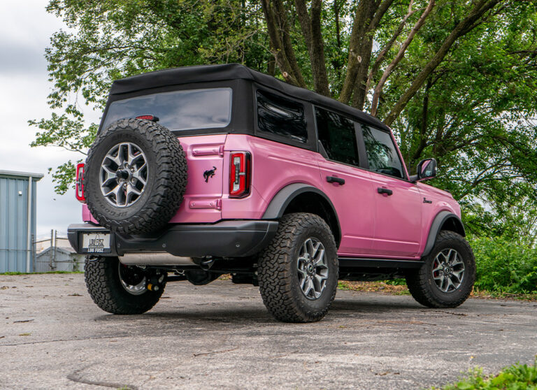 Iridescent Pink 2023 Ford Bronco Custom Build – VIP Auto Accessories Blog